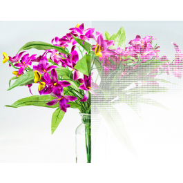 Mini dot matrix closeup LC